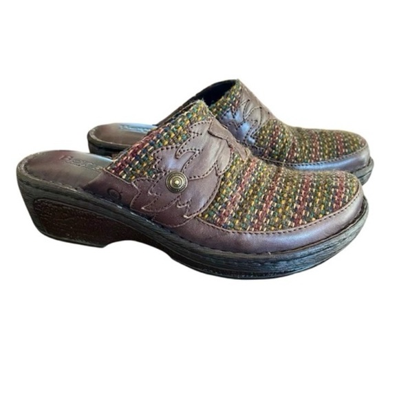 Born | Shoes | Born Handcrafted Footwear Pittina Serape Leather Clogs 9 ...